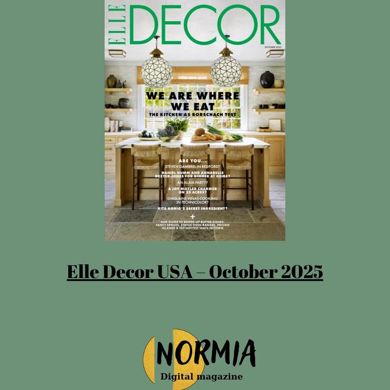 Elle Decor USA – October 2025 - Etsy