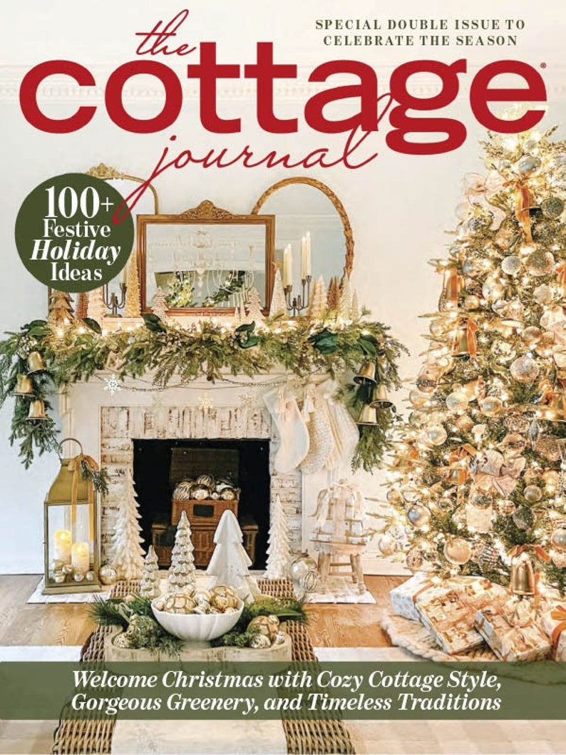 The Cottage Journal – Christmas 2023/winter, 2024 - Etsy