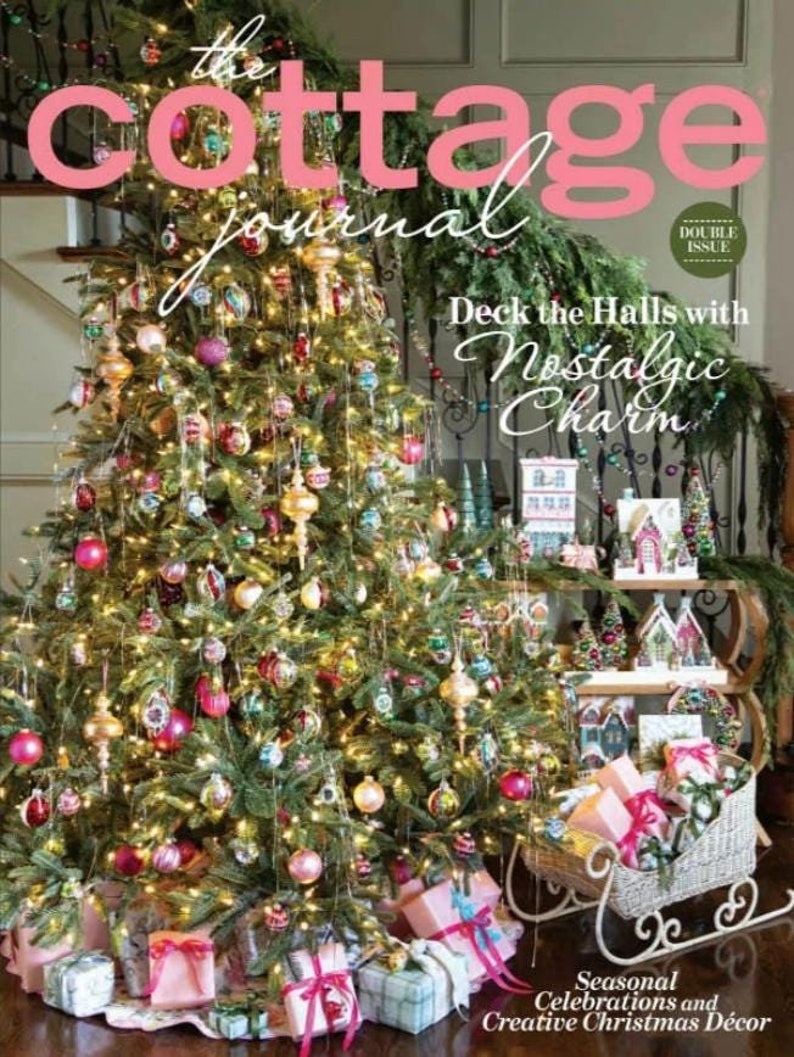 The Cottage Journal - Christmas 2024 Winter 2025 - Etsy
