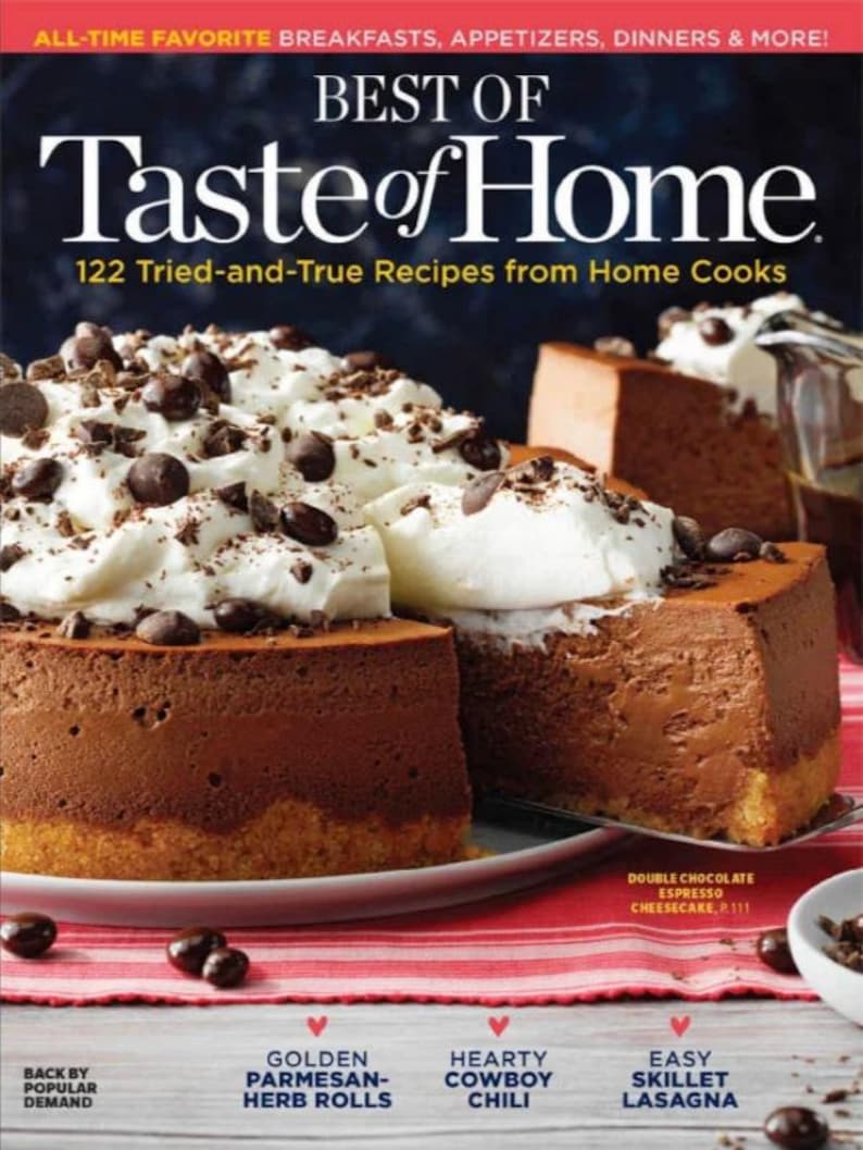Best of Taste of Home – 122 Tried and True Recipes From Home Cooks 2024 ...