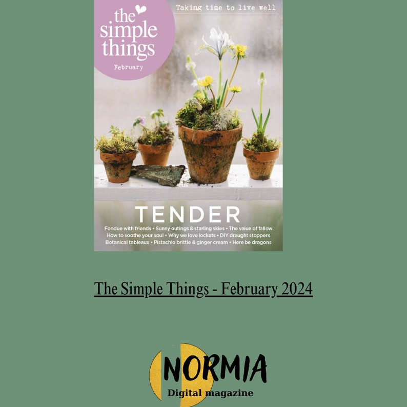 The Simple Things - February 2024 - Etsy