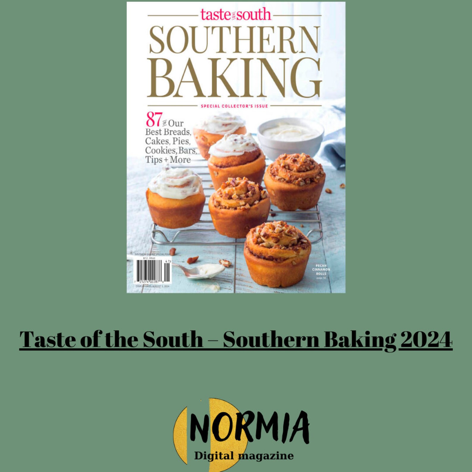 Taste of the South – Southern Baking 2024 - Etsy