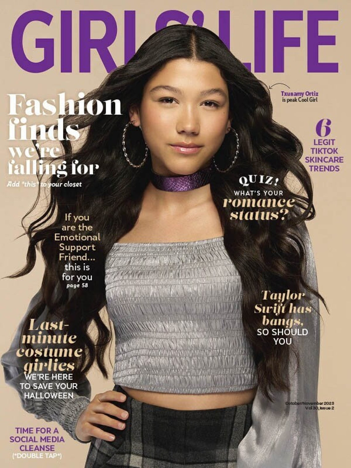 Girls’ Life Magazine – Vol. 30, Issue 02, Octobernovember 2023 - Etsy