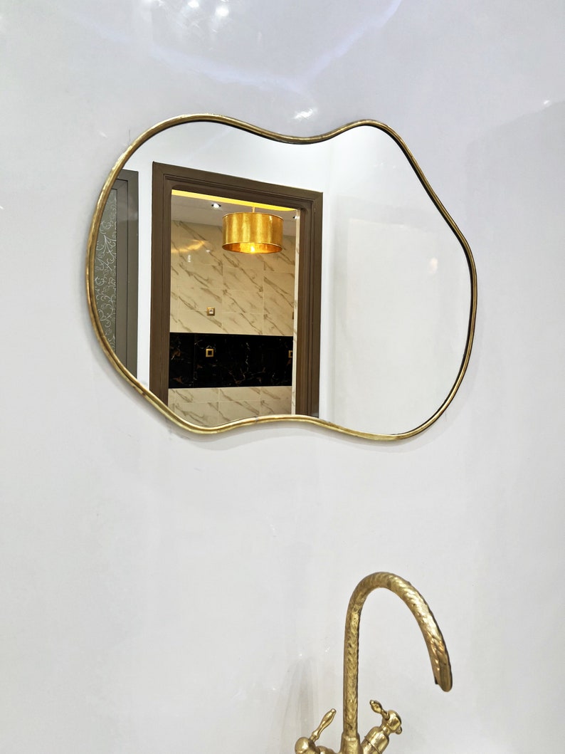 Asymmetrical Mirror Wavy Mirror Cloud Mirror ,unbalanced Mirror Unusual ...