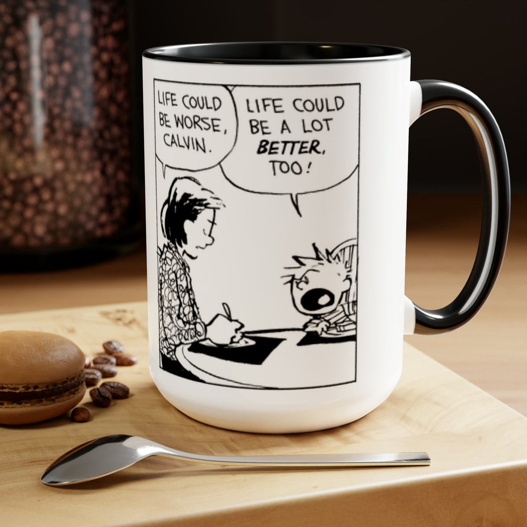 Calvin and Hobbes Coffee Mugs, 15oz - Etsy