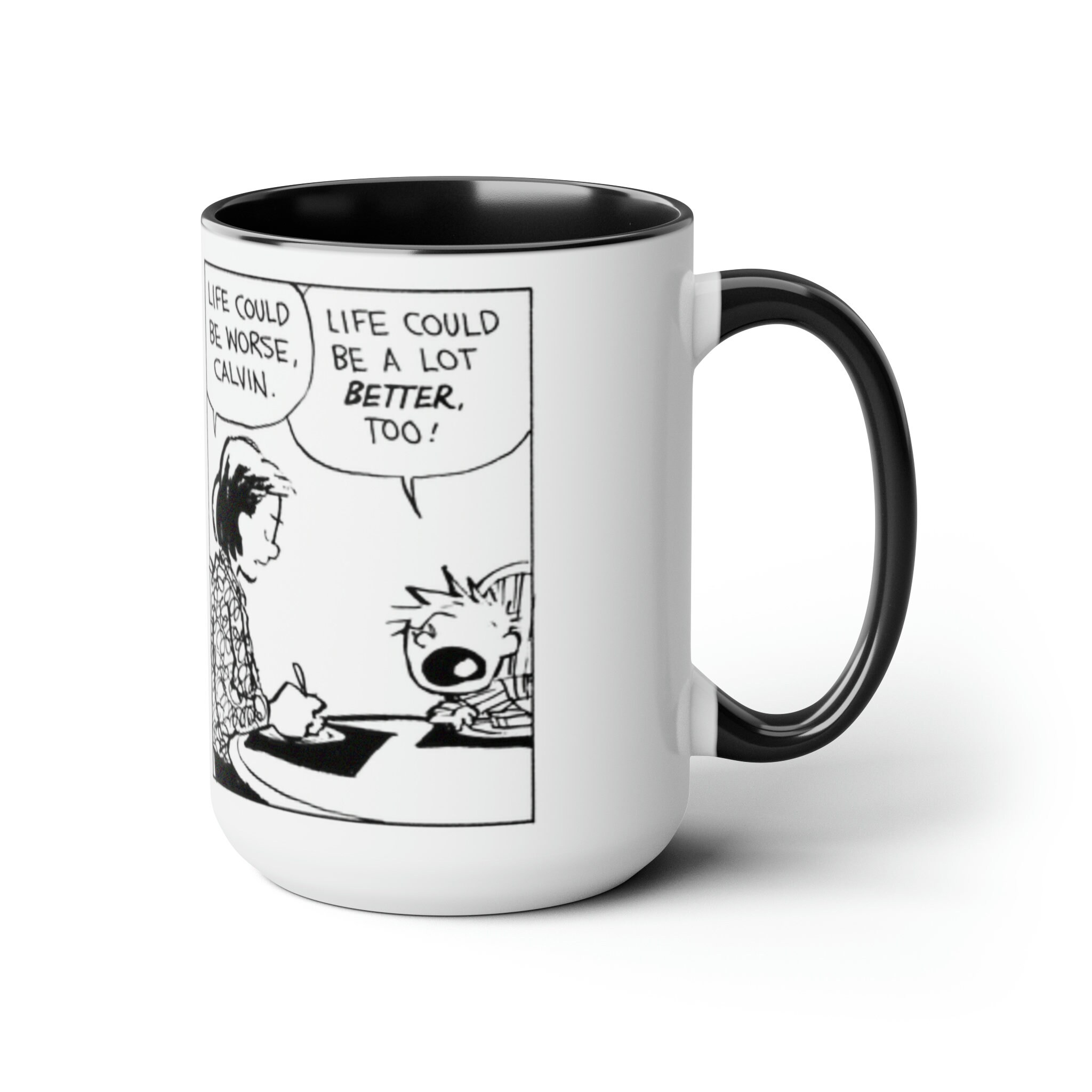 Calvin and Hobbes Coffee Mugs, 15oz - Etsy