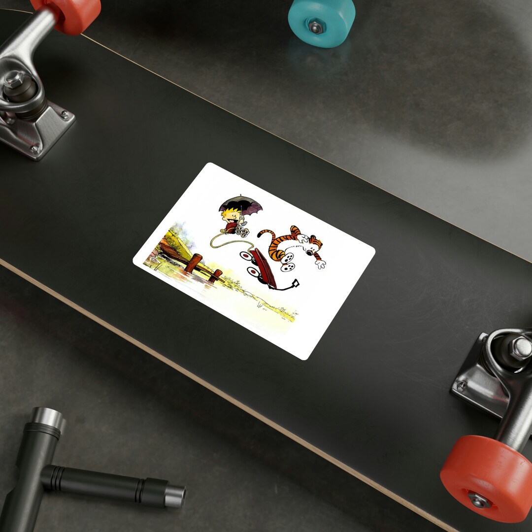 Calvin and Hobbes Vinyl Decals - Etsy