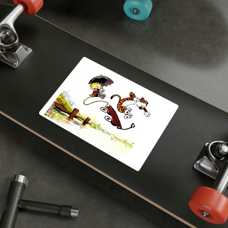 Calvin and Hobbes Vinyl Decals - Etsy