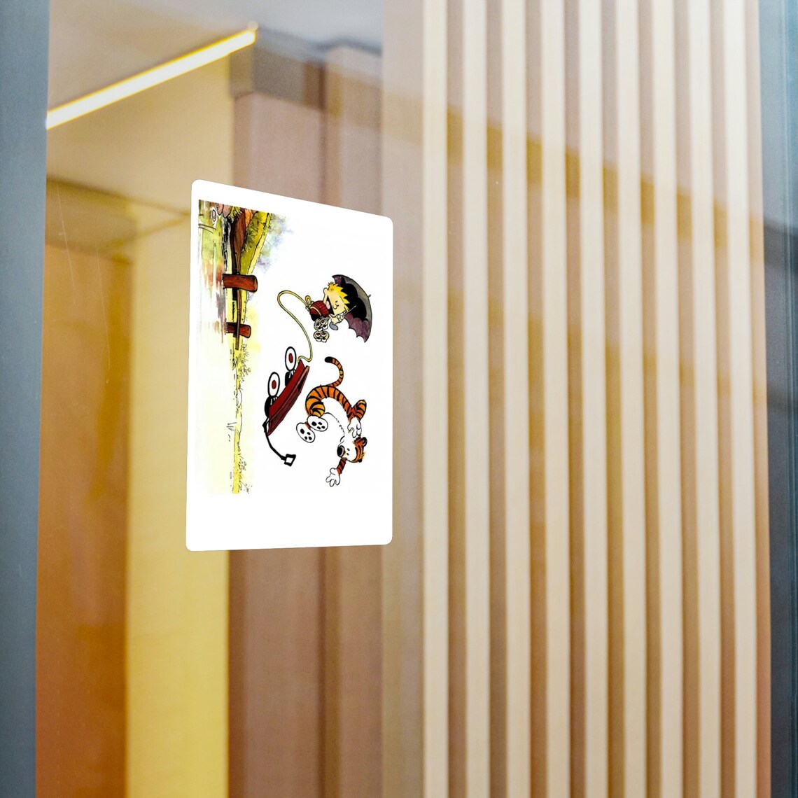Calvin and Hobbes Vinyl Decals - Etsy