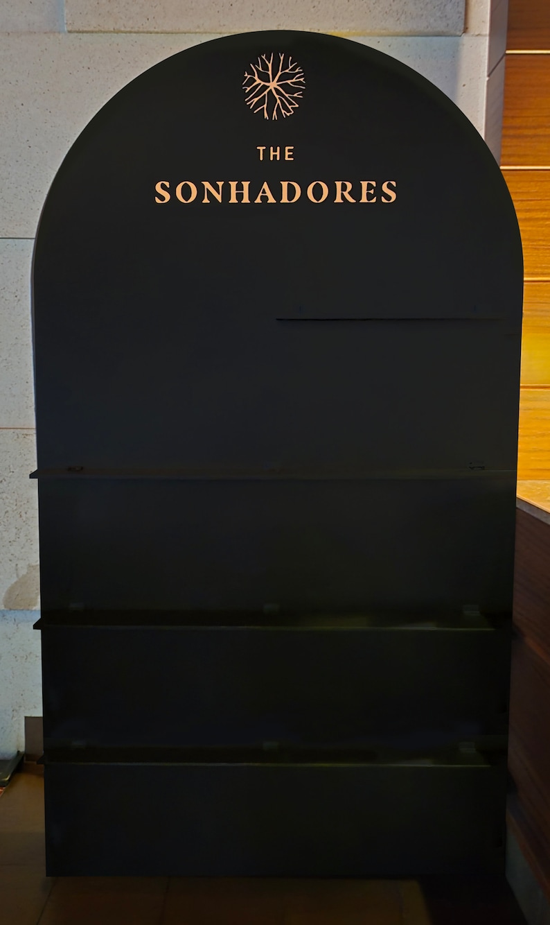 3D Wood Arch Treat Wall - Etsy