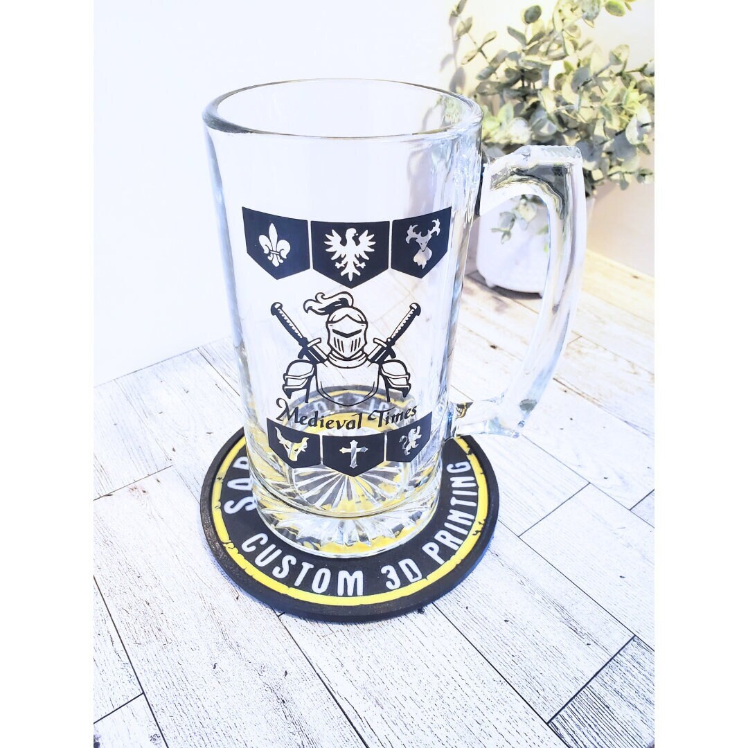 JUMBO EXTRA LARGE Coaster, Custom, 3D Printed, for Tumblers, Large ...