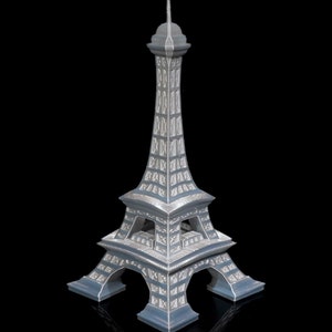 Stunning Custom 3D Printed Eiffel Tower Model, Iconic Paris Landmark ...