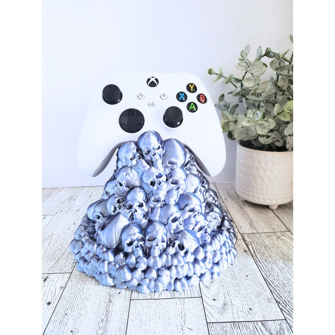 Detailed Skulls Game Controller Holder, Game Controller Stand, Gaming ...