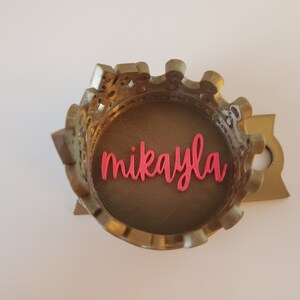 Rose Gold Queen Crown/tiara Personalized/custom Tumbler Name Tag ...