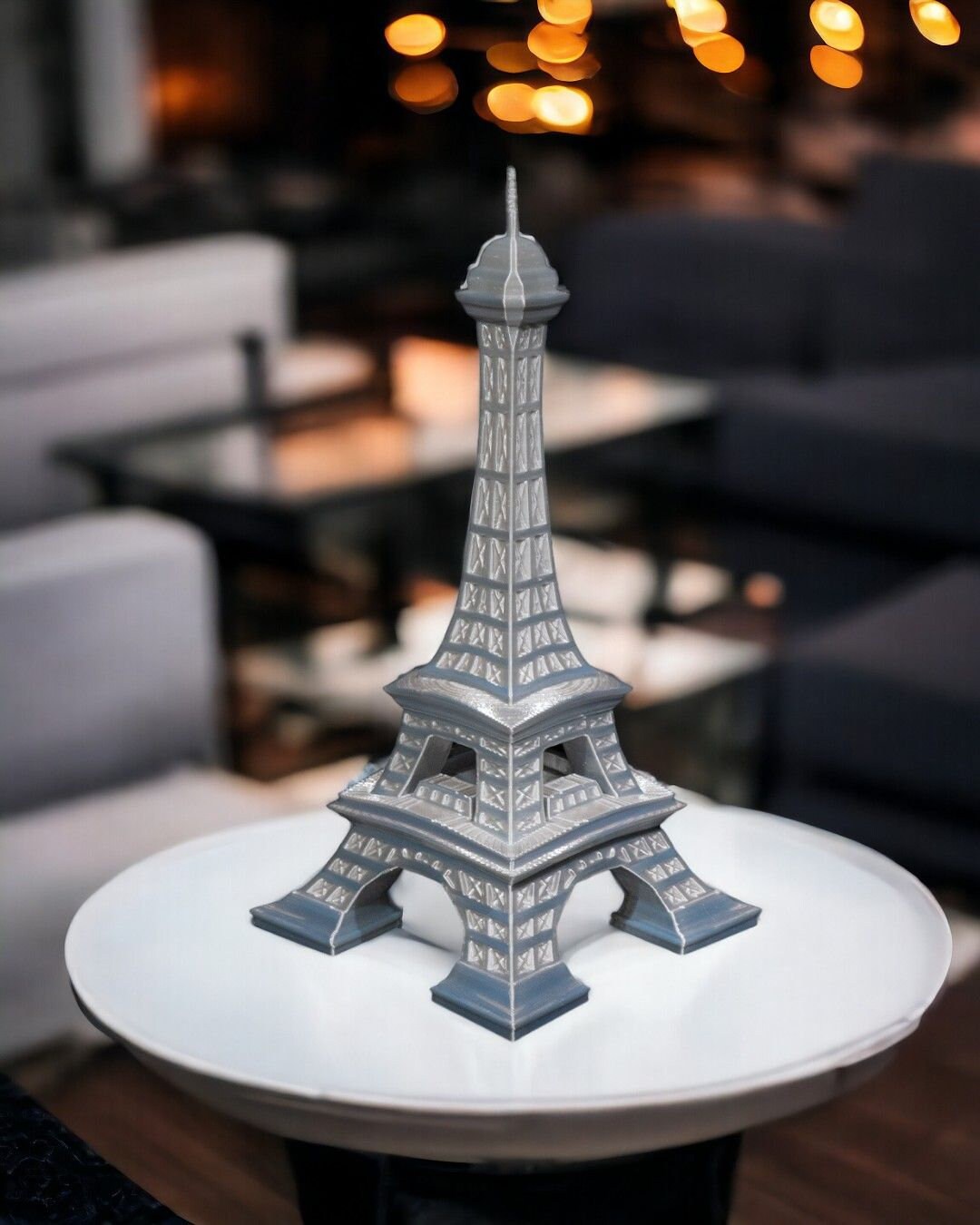 Stunning Custom 3D Printed Eiffel Tower Model, Iconic Paris Landmark ...