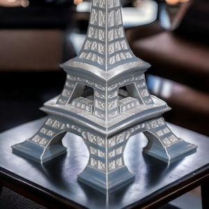 Stunning Custom 3D Printed Eiffel Tower Model, Iconic Paris Landmark ...