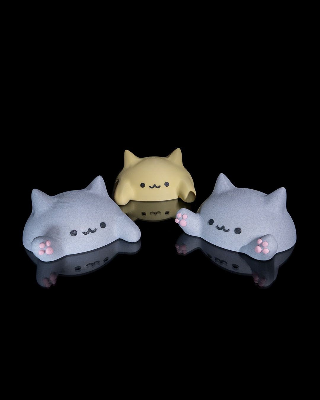 Kawaii Cute Cat Desk Pet, Desk Accessory, Planter, Kawaii Cat, Kawaii ...