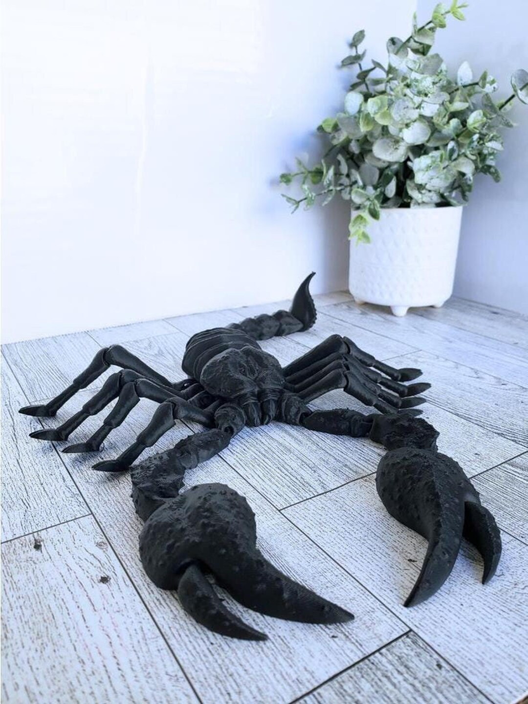 Articulated Emperor Scorpion, Scorpion Decor, Office Decor, Sensory Toy ...