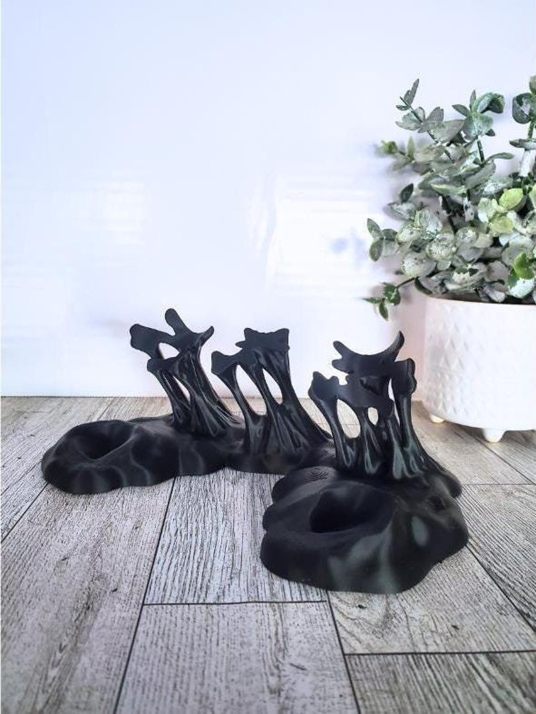 Venom Inspired 3D Printed Game Controller Holder in MATTE BLACK Perfect ...
