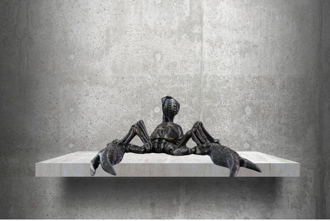 Articulated Emperor Scorpion, Scorpion Decor, Office Decor, Sensory Toy ...