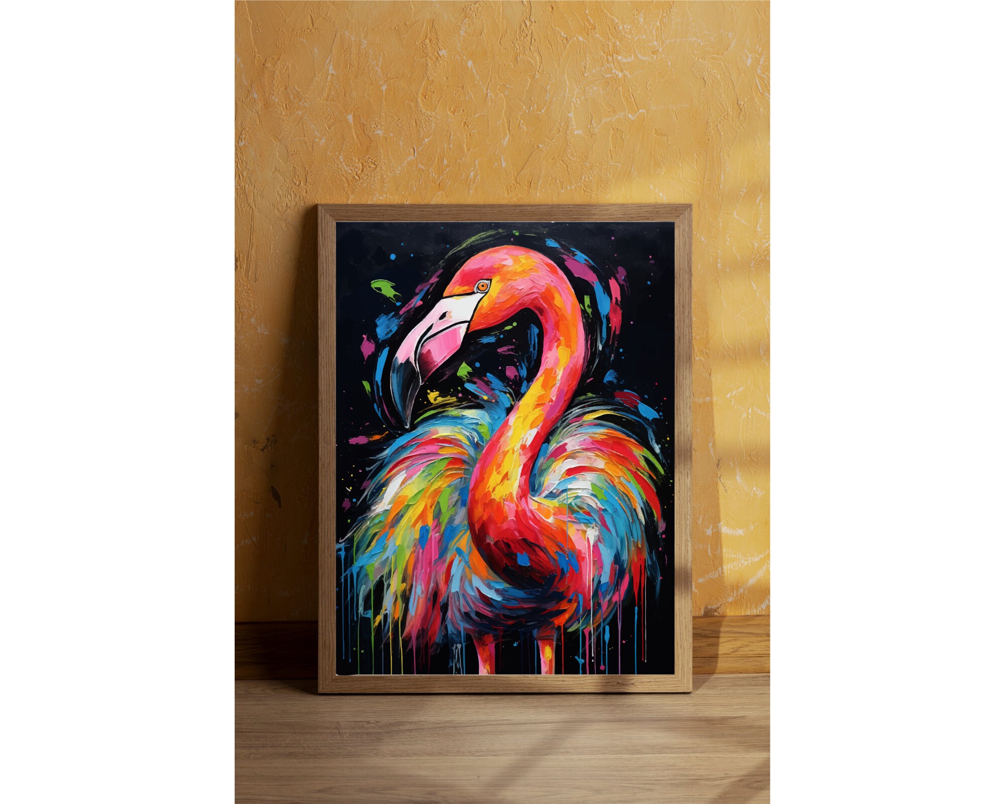 Flamingo Poster Pink Flamingo Flamingo Decor Flamingo Wall - Etsy