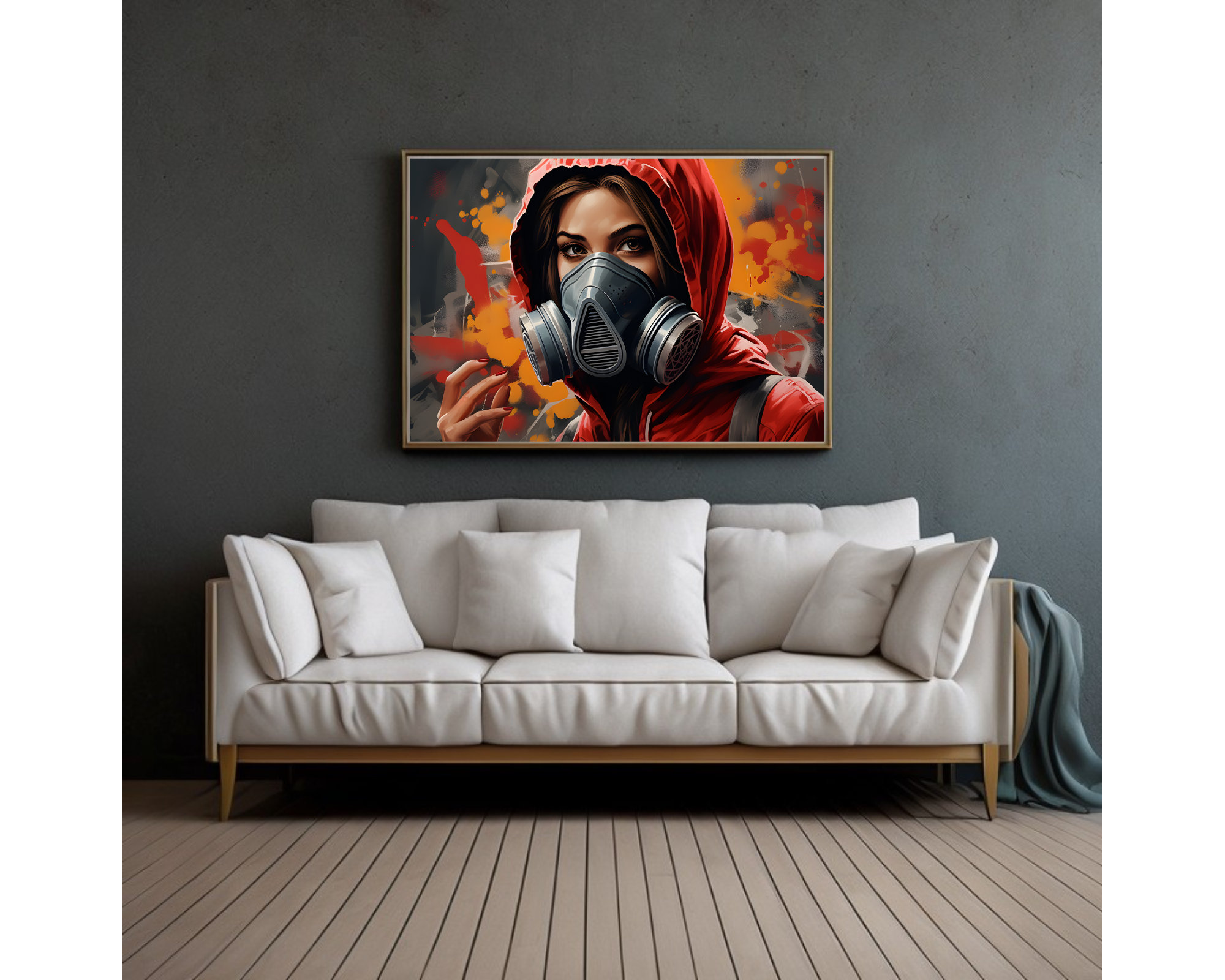 Commando Girl Poster, Girl Poster, Cyberpunk Poster, Wall Poster, Girl ...