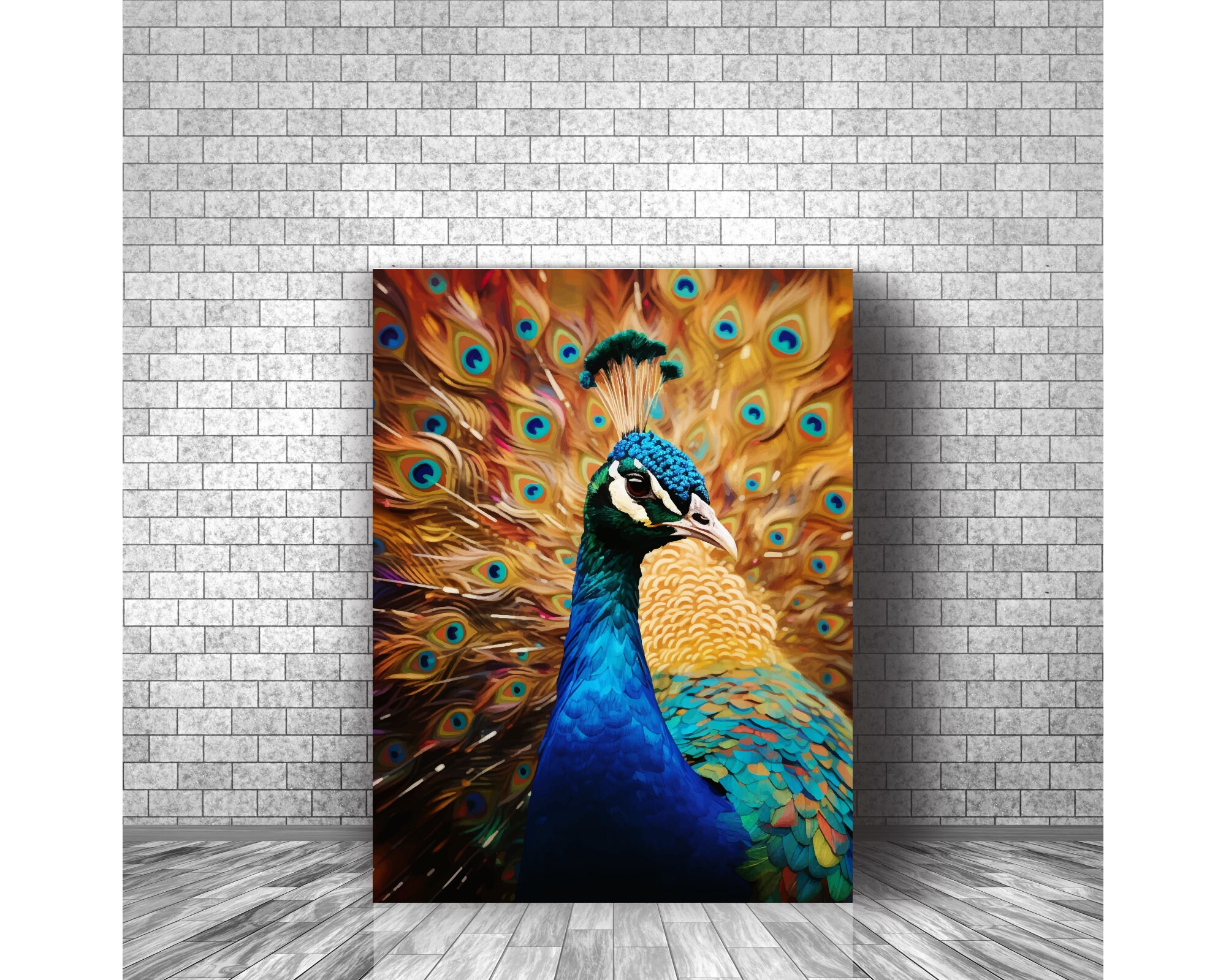 Peacock Wall Art, Peacock Poster, Animal Poster, Animals Wall Decor ...