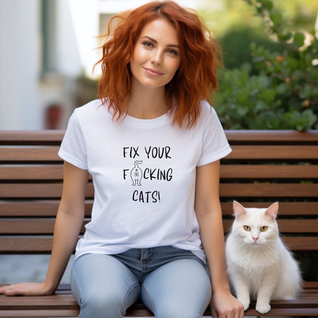 Spay Neuter Shirt Cat Neuter Spay T Shirt Cat Lover Gift Cat Mom Tshirt ...