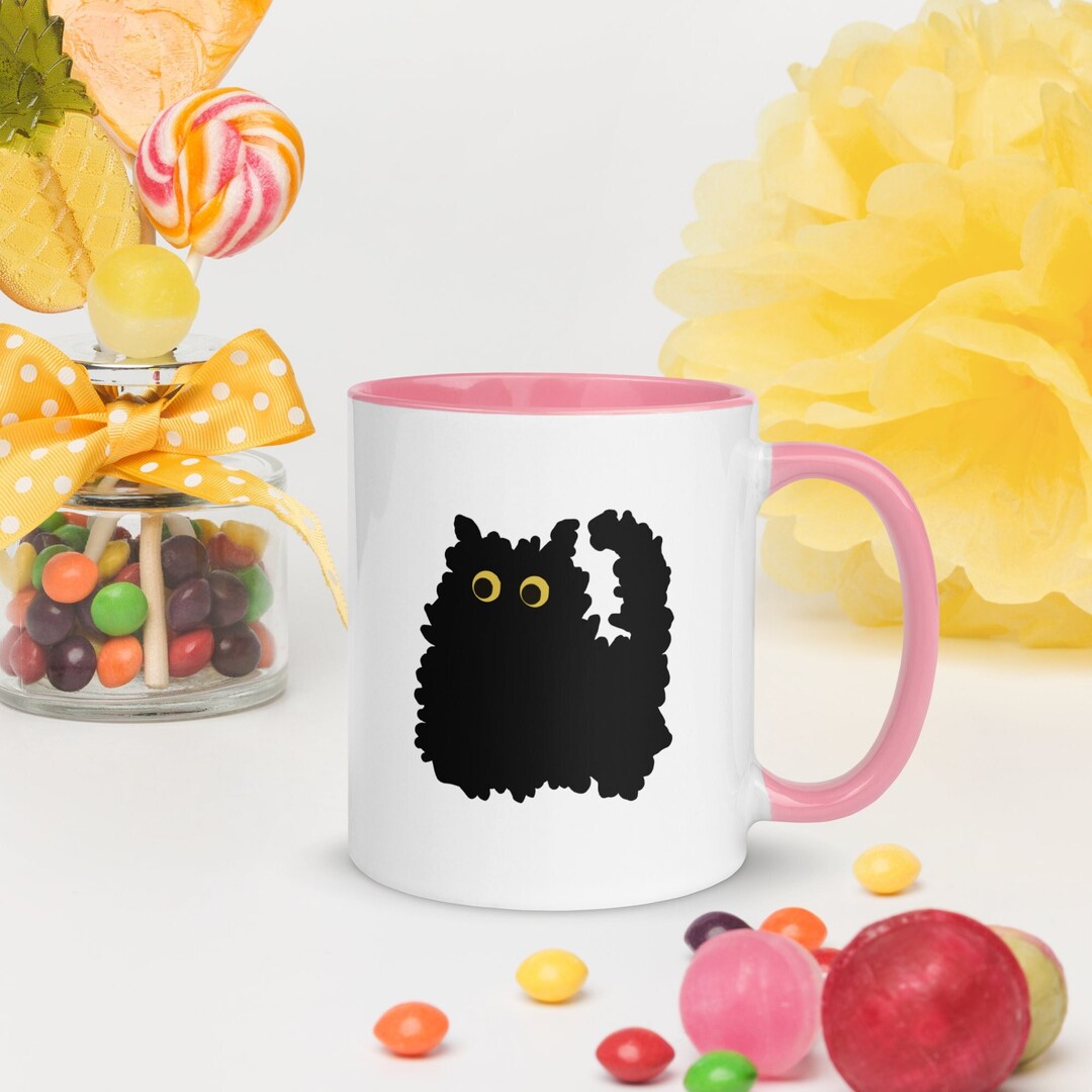 Void Kitty Cat Mug, Black Cat Mug, Cat Mom Gift, Cat Lover Gift - Etsy
