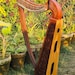 22 String Harp SOLID ROSEWOOD Extra Strings & Carrying Case Great for ...
