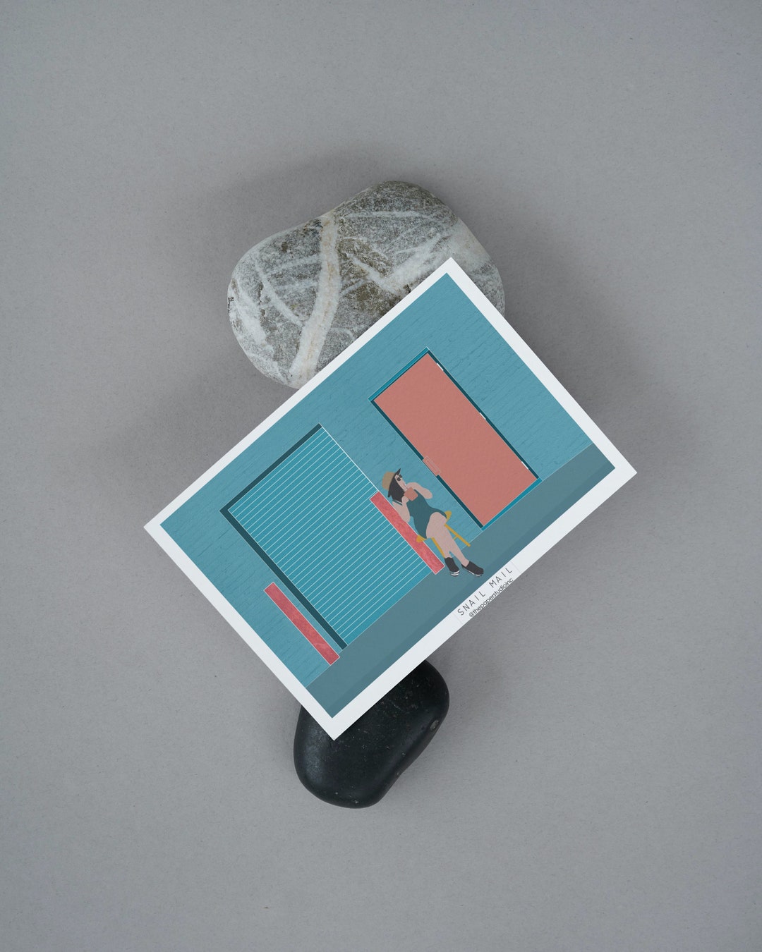 Illustrated Post Card Collage-instant Download-in Pdf Format - Etsy