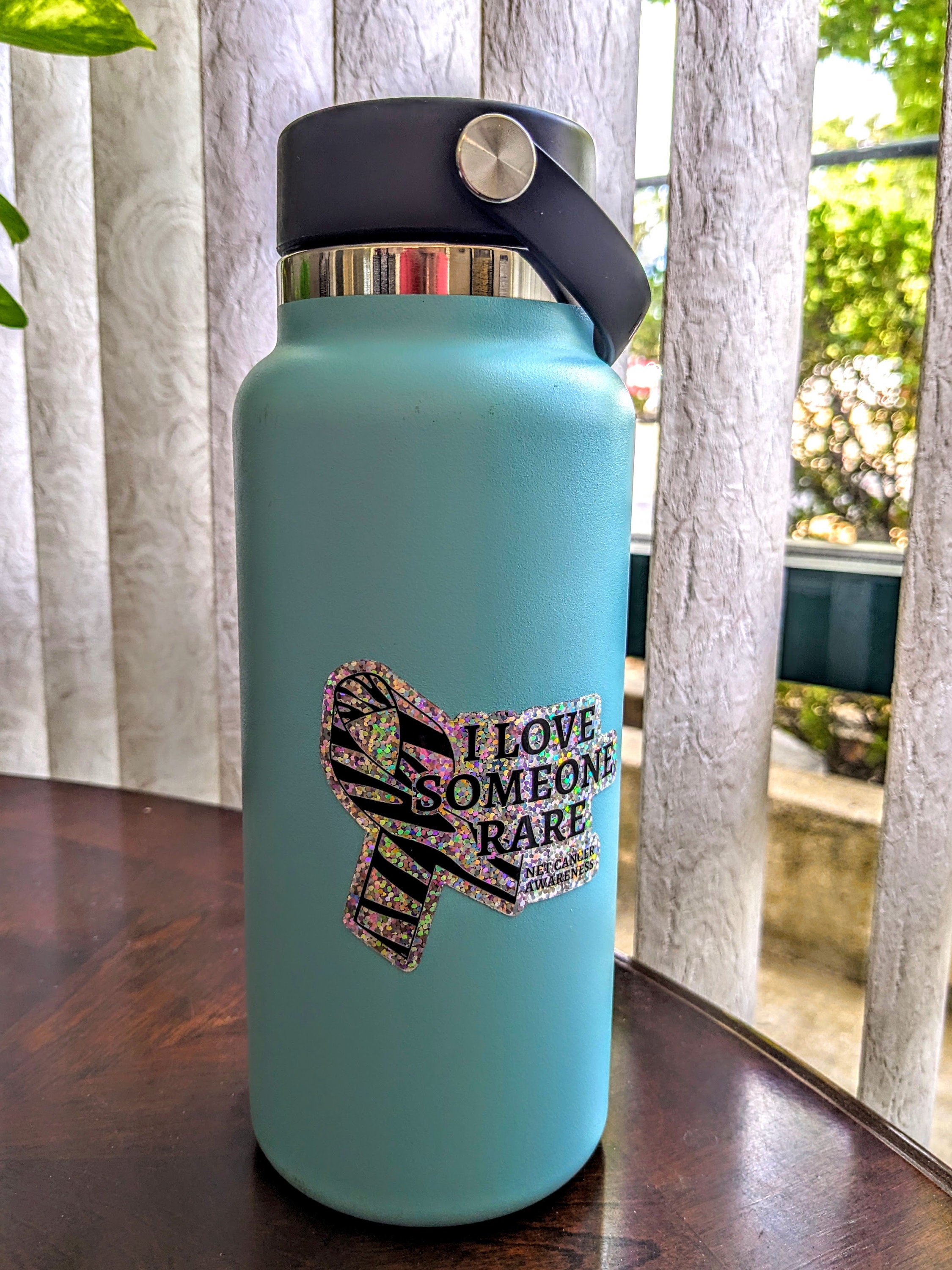 I Love Someone Rare - Neuroendocrine Carcinoid Cancer Awareness Glitter ...