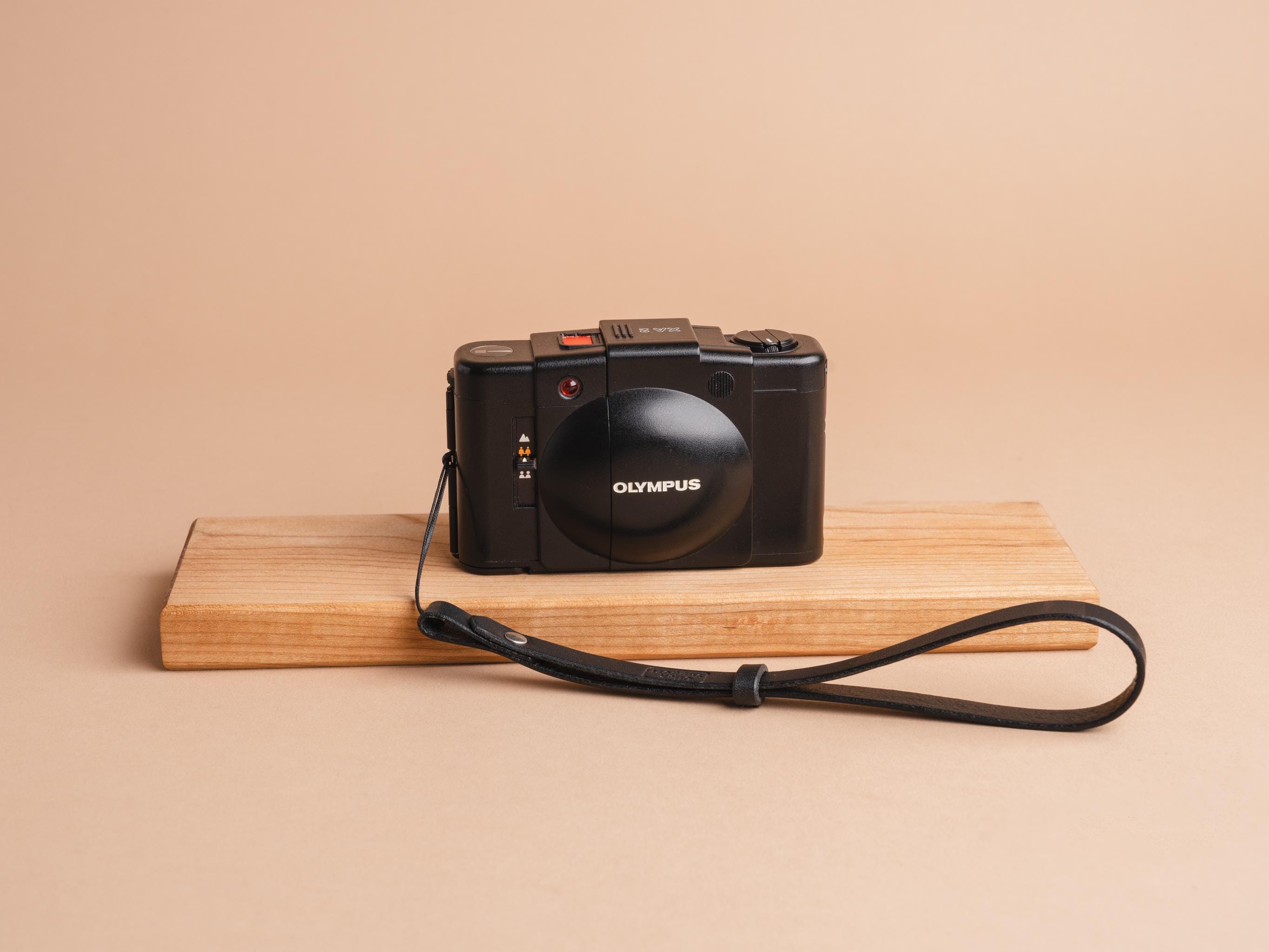 Skinny Leather Camera Wrist Strap for Photographers, Thin, Point and ...