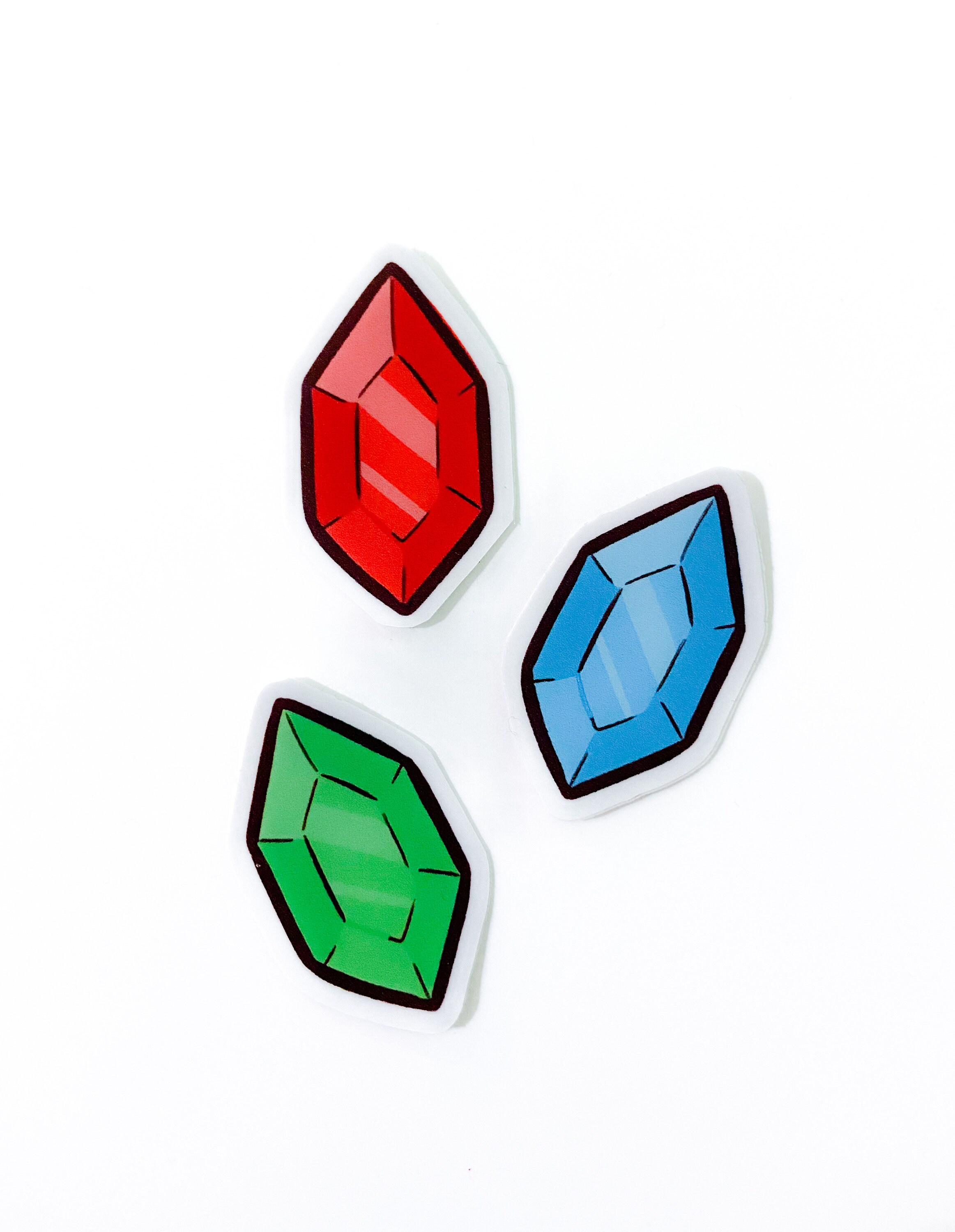 Legend of Zelda Rupee Sticker Pack - Etsy