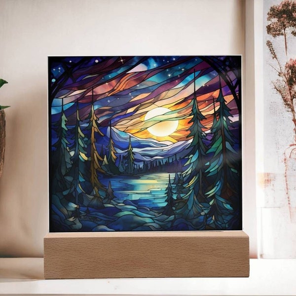 Northern Lights Wall Art - Etsy