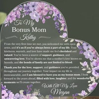 Mom Gift From Daughter Happy Mothers Day Mom Sign From Daughter Gift ...