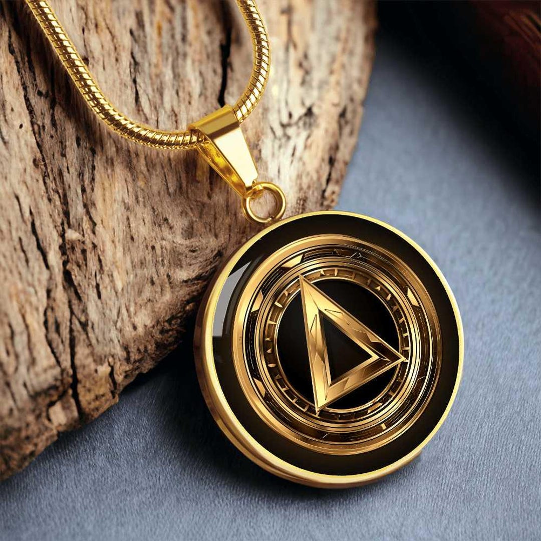 Alcoholics Anonymous Symbol Pendant Necklace for Sobriety Anniversary ...