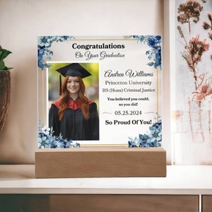 Graduation Personalized Plaque for Graduation Gift for College Graduate ...