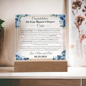 Master's Degree Graduation Gift for Master's Degree Graduate ...