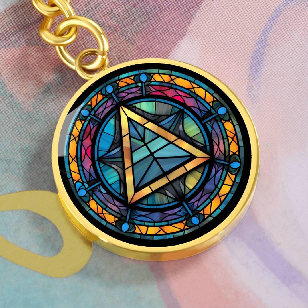 Alcoholics Anonymous Symbol Personalized Pendant Keychain Gift for AA ...