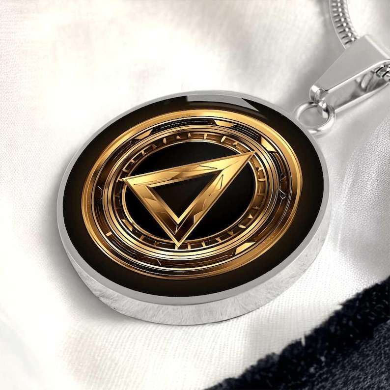 Alcoholics Anonymous Symbol Pendant Necklace for Sobriety Anniversary ...