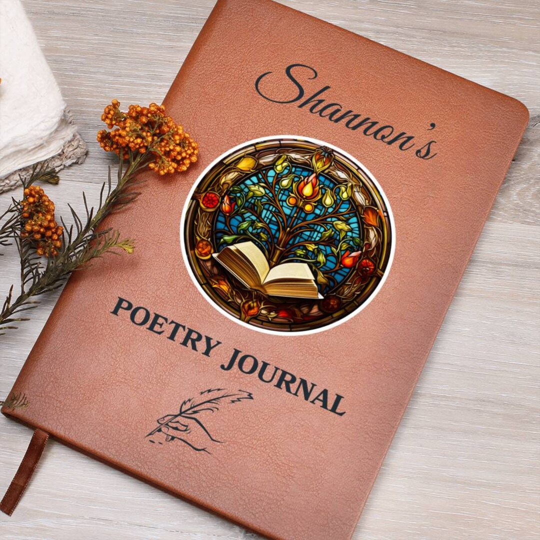 Poetry Personalized Journal Gift for Poet Notebook for Creative Writing ...