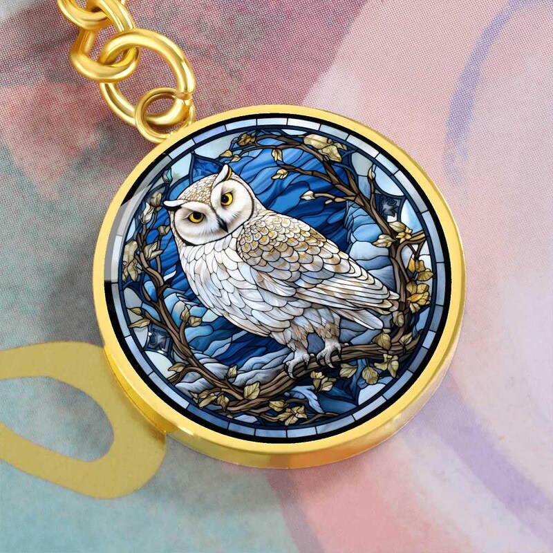 Owl Keychain - Etsy