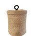 Lidded Laundry Basket Handwoven Laundry Basket With Lid Natural Bedding ...