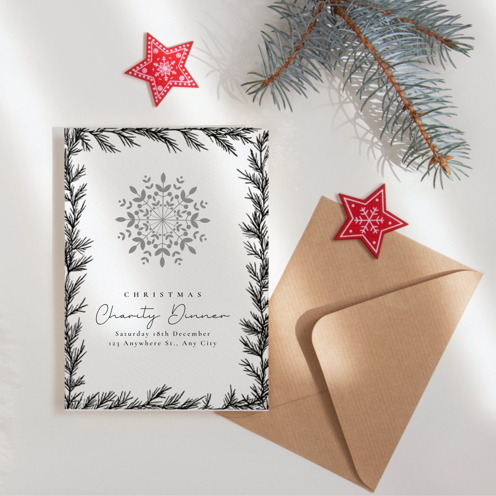 14 PNG Minimalistic Christmas Frame, Christmas Border Clipart ...