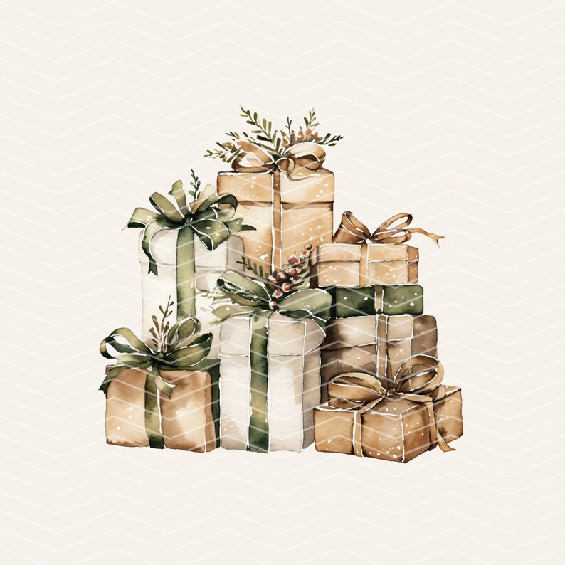 54 PNG Christmas Clipart Bundle, Christmas Clipart PNG, Christmas ...