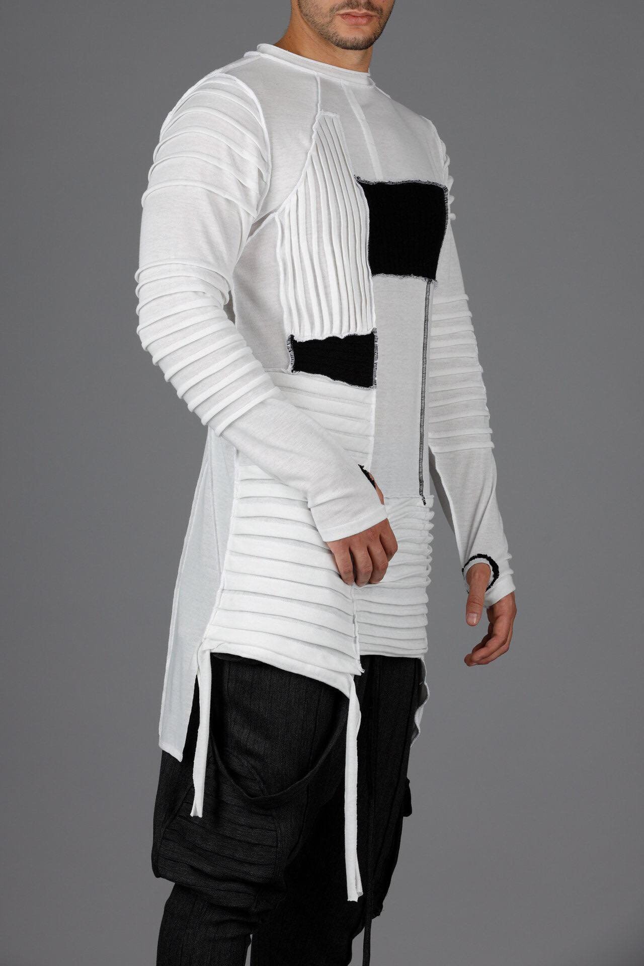 Knitwear Men, Designer Men's Clothes, Handmade Men's T-shirt, Men's ...