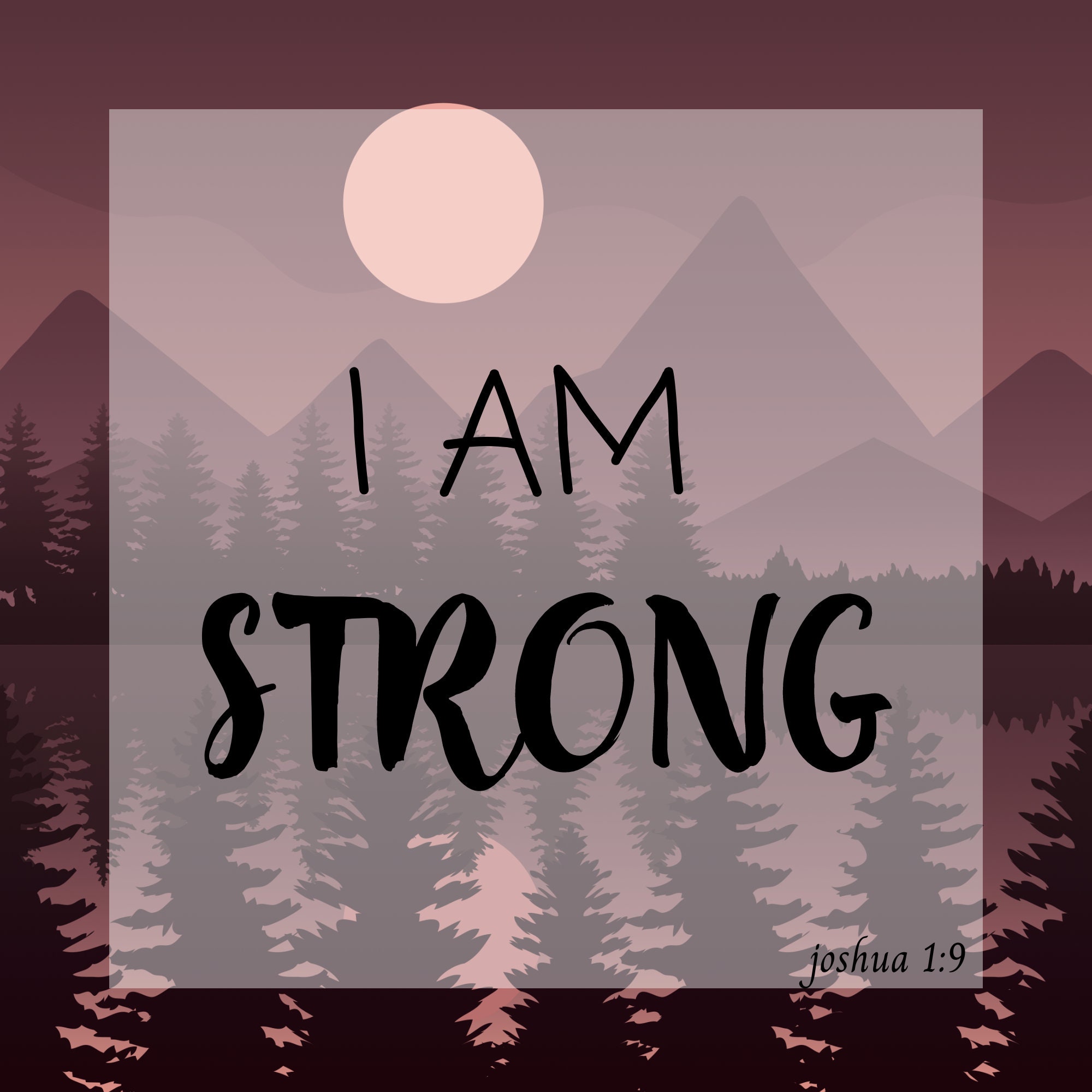 Biblical Affirmation, Bible Verse Wall Art, Sunday School Decor ...