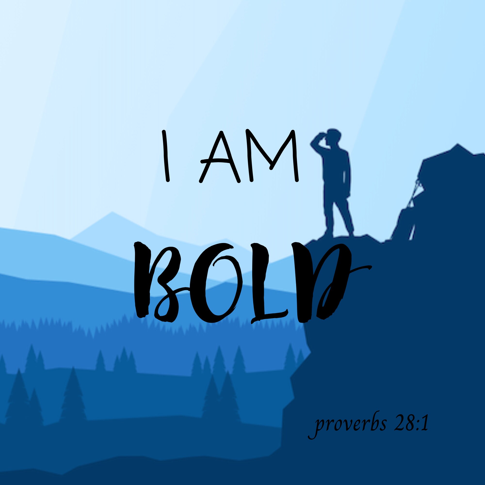 Biblical Affirmation, Bible Verse Wall Art, Sunday School Decor ...