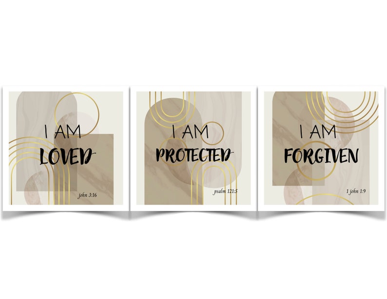 Biblical Affirmation, Bible Verse Wall Art, Sunday School Decor ...